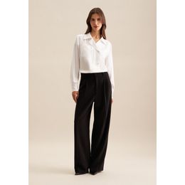 Culotte Seidensticker "Schwarze Rose", Damen, Gr. 42, Normalgr&ouml;&szlig;en, schwarz, 93% Polyester, 7% Elasthan, unifarben, Hosen Culotte