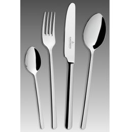 Besteck-Set "VENTURA", silber (silberfarben), 30 Stk., Chromnickelstahl 18/10, PICARD & WIELP&Uuml;TZ SOLINGEN, Essbesteck-Sets, im Geschenkkarton
