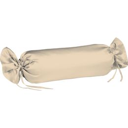 Kissenbez&uuml;ge Fleuresse "Colours", beige, B:15cm L:40cm, Baumwolle, Obermaterial: 100% Baumwolle, Kissenbez&uuml;ge, edler, b&uuml;gelfreier Interlock-Jersey aus 100% Baumwolle