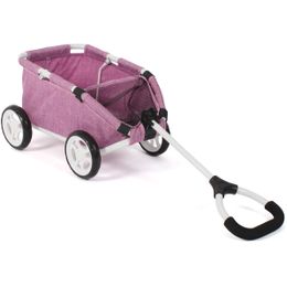 Bayer Chic 2000 Puppen Ziehwagen CHIC2000 "Skipper, Jeans Pink", rosa (jeans pink), Puppenausstattungen, KinderB:46cm H:29cm T:46cm, B:46cm H:29cm T:46cm
