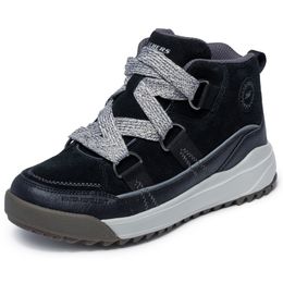 Schn&uuml;rboots Skechers "YANA", Damen, Gr. 36, schwarz, Veloursleder, Schuhe Schn&uuml;rboots, High Top Sneaker, Schn&uuml;rschuh mit auff&auml;lliger Schn&uuml;rung