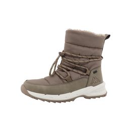 Winterboots Kappa "Laiza", Damen, Gr. 40, mud, Schuhe Winterboots, Winterschuhe, Winterstiefel, Snowboots, gef&uuml;ttert, wasserdicht