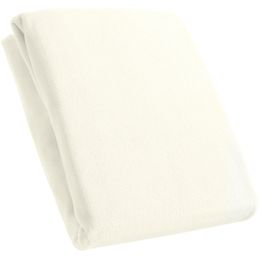 Spannbettlaken Kum "Mikrofaser-Fleece Spannbetttuch", beige (natur), L:200cm, Microfaser-Fleece, Obermaterial: 100% Polyester, Bettlaken, Spannbettlaken, bis ca. 25 cm Matratzenh&ouml;he, weich & kuschelig