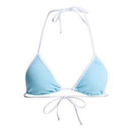 Triangel-Bikini-Top Roxy "Kauai Tiki Tri", Damen, Gr. XS, Cup B, sky blau, Obermaterial: 70% Nylon, 23% Nylon, 7% Elasthan;, Bikini-Oberteile Triangel-Bikini-Top