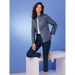 Daunenjacke CREATION L PREMIUM, Damen, Gr. 48, rauchblau, 55% Polyester, 45% Polyamid, Wattierung:90% Daunen, 10% Federn, unifarben, Jacken Daunenjacke