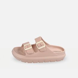 O`Neill Sandale O'NEILL "SUNSET SLIDER WOMEN LOW", Damen, Gr. 40, peach whip, Synthetik, Schuhe Sandale