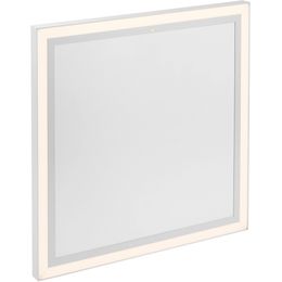 JUST LIGHT Deckenleuchte "BEROA", wei&szlig;, 1, 1 Stk., Leuchten, Deckenpanel mit IR-Heizung 450W, Funk Fernbed., Funkthermostat, LED Panels