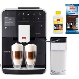 Melitta Kaffeevollautomat "Barista T Smart F 83/0-102, schwarz", schwarz, B:25,9cm H:37,2cm T:46,7cm, Kaffeevollautomaten, 4 Benutzerprofile& 18 Kaffeerezepte, nach italienischem Originalrezept, Kaffeevollautomat