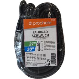 Fahrradschlauch Prophete "Fahrradschlauch", schwarz, Fahrradschl&auml;uche, 48mm, Dunlopventil (DV), 28 Zoll (71,12cm)