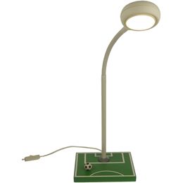 Niermann LED Tischleuchte "Fu&szlig;ballfeld, Kinderlampe, Kinderzimmer", gr&uuml;n (gr&uuml;n, wei&szlig;), 1, H: 37cm, 1 Stk., Leuchten, Tisch-Leseleuchte Fu&szlig;ballfeld, LED Tischleuchte
