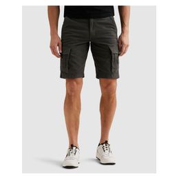 PME-Legend Cargoshorts PME LEGEND, Damen, Gr. 31, N-Gr, asphalt, Web, Obermaterial: 97% Baumwolle, 3% Elasthan, bequem kniefrei, Hosen Cargoshorts, Sommerhose in gewaschener Optik