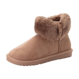 O`Neill Schlupfboots O'NEILL "JENNER WOMEN MID", M&auml;dchen, Gr. 36, grau (warm taupe), Synthetik, Schuhe Schlupfboots, gef&uuml;tterte Winterboots, Snowboots, Winterschuhe, gef&uuml;ttert