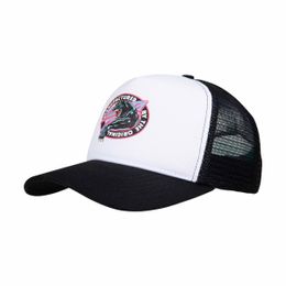 Baseball Cap Santa Cruz "CLASSIC HAND MESHBACK", Herren, wei&szlig;, schwarz, Obermaterial: 50% Baumwolle, 50% Polyester, Caps, sportlicher Stil, f&uuml;r Erwachsene, mit PBK-Code