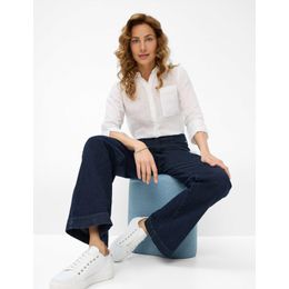 5-Pocket-Jeans Brax "Style MAINE", Damen, Gr. 42L (84), Langgr&ouml;&szlig;en, blau (dunkelblau), Denim/Jeans, 94% Baumwolle, 4% Polyester, 2% Elasthan, Jeans 5-Pocket-Jeans
