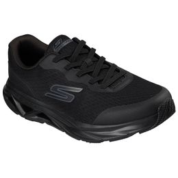 Slip-On Sneaker Skechers "GLIDE-STEP VORTEX-AVALIN", Damen, Gr. 44, schwarz, Lederimitat, Textil, unifarben, Schuhe Slip-On Sneaker, Laufschuh, Sportschuh mit Ultra Light Cushioning