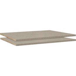 Einlegeboden Rauch "Zubeh&ouml;r f&uuml;r Rauch-Schwebet&uuml;renschr&auml;nke BLUE", leinenoptik hell, B:63cm H:1,6cm T:45cm, Holzwerkstoff, Einlegeb&ouml;den, Einlegeboden, 2er-Set Breite 63 cm, Tiefe 45 cm