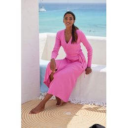Lascana Damen Strickkleid, pink, Gr&ouml;&szlig;e 40/42