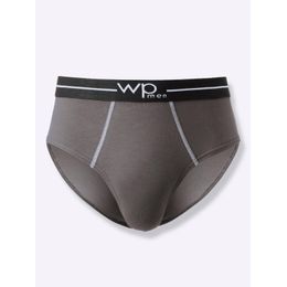 w&auml;schepur men Herren Slip, anthrazit + schoko + schwarz, Gr&ouml;&szlig;e 6