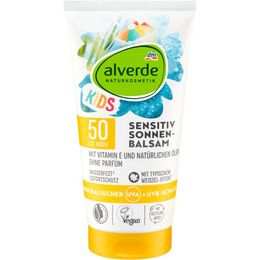 alverde NATURKOSMETIK Sonnenmilch Kids sensitiv, LSF 50