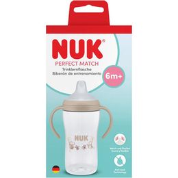 Nuk Trinklernflasche Perfect Match braun, ab 6 Monaten, 260 ml