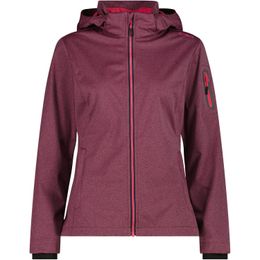 CMP Softshelljacke Damen - Gr&ouml;&szlig;e 42 - rot