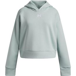 Under Armour RIVAL Hoodie Kinder - Gr&ouml;&szlig;e M - gr&uuml;n