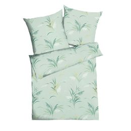 Bettw&auml;sche Kaeppel "Swing", lind, B/L: 155cm x 220cm, 1 Stk., 1 Stk., Interlock-Jersey, B/L: 80cm x 80cm, 2 Stk., Interlock-Jersey, Obermaterial: 100% Baumwolle, Bettw&auml;sche, Bettw&auml;sche
