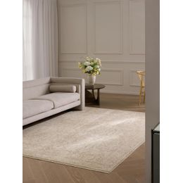 benuta Finest Teppich Aria Beige 170x240 cm - Vintage-Stil Teppich im Used-Look