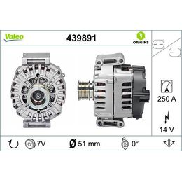Valeo Generator NEW ORIGINAL PART 439891 f&uuml;r Mercedes