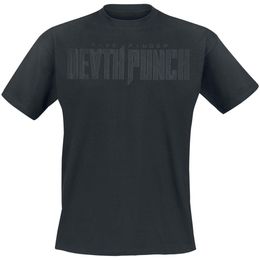 Five Finger Death Punch Black On Black Knuckles V2 T-Shirt schwarz in 4XL FFDPA568