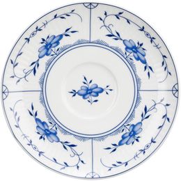 Untertasse Seltmann Weiden "Amina Strohblume", wei&szlig;, blau, H:1,9cm &Oslash;:16cm, Porzellan, Speiseteller, Kombinierbare Untertasse f&uuml;r: Kaffeetasse, Teetasse 0,22 l, Becher