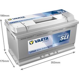 Varta Starterbatterie PROFESSIONAL STARTER 12 V, 95 Ah, 800 A 930095080K312 12V 95Ah 800A