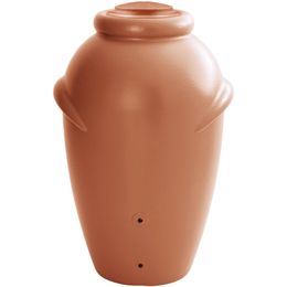 Regentonne Prosperplast "Aquacan baby", orange (terracotta), H:113cm &Oslash;:56cm, Polyethylen, Regentonnen, &Oslash;xH: 56x113 cm