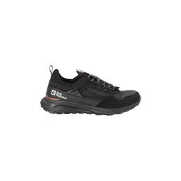 Sneaker Jack Wolfskin "DROMOVENTURE ATHLETIC LOW M", Herren, Gr. UK13-EU48, Normalschaft, schwarz, Obermaterial: Synthetik. Obermaterial 2: Textilmaterial. Futter: Polyester, Schuhe Sneaker