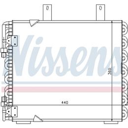 NISSENS Kondensator, Klimaanlage 94172 f&uuml;r ALPINA BMW 64538391509 8391509 64531371843
