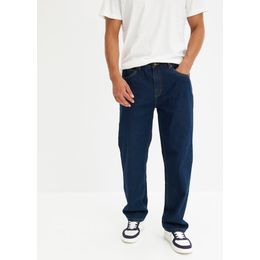 bonprix Thermo Classic-Fit Jeans mit kuscheligem Flanellfutter Straight, blau, Gr.58, Thermo-Jeans f&uuml;r Herren mit weichem Flanellfutter, aus 100% Baumwolle