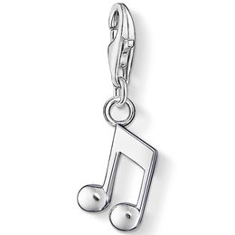 Charm-Einh&auml;nger Thomas Sabo "Note", silber (silberfarben), Charms, Damen, Silber 925 (recycelt)