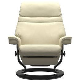 Relaxsessel stressless "Sunrise", beige (vanilla paloma), B:79cm H:103cm T:78cm, Leder BATICK: BATICK ist ein leicht korrigiertes, durchgef&auml;rbtes und genarbtes M&ouml;belleder, bei dem die meisten Unebenheiten und Spuren in der Regel entfernt wurden.;Leder PALOMA: PALOMA ist ein durchgef&auml;rbtes Semianilin-M&ouml;belleder mit nat&uuml;rlicher Narbung.;ROHLEDER Stoff Q2 FARON: Ein fester zuverl&auml;ssiger Boucl&eacute; mit ei