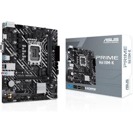 ASUS Mainboard "Prime H610M-K", schwarz, B:23,4cm H:3,65cm T:20,3cm, Mainboards