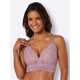 w&auml;schepur w&auml;schepur Damen Schalen-BH ohne B&uuml;gel mit vorgeformten Cups, mauve, Gr&ouml;&szlig;e 75A