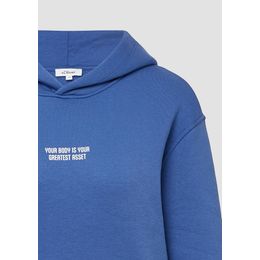 s.Oliver Sweatshirt female size XS/S Blue / White