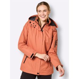 Catamaran Sports Damen Funktionsjacke mit abzippbaren &Auml;rmeln, papaya, Gr&ouml;&szlig;e 38
