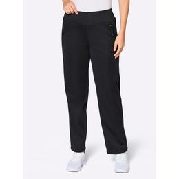 Catamaran Sports Damen Thermohose mit Fleece-Innenseite, schwarz, Gr&ouml;&szlig;e 38