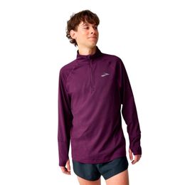 Brooks Dash 1/4 Zip 3.0 Bekleidung Herren lila