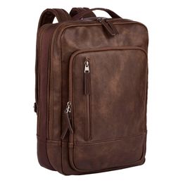 Camel Active TRACES Rucksack mit gepolstertem Laptopfach Herren Gr&ouml;&szlig;e L braun