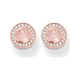 Thomas Sabo Ohrringe Damen Gr&ouml;&szlig;e One Size rosegold / rosa / wei&szlig;