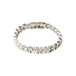Diesel Bracelet male Silver size One Size