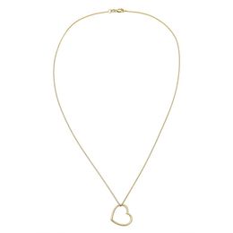 Elli Premium Necklace 'Herz' female Gold size 45