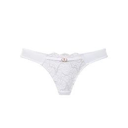 Lascana String Damen Gr&ouml;&szlig;e L gold / wei&szlig;
