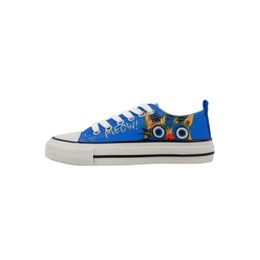 DOGO Sneaker low 'DOGO Liria - Meow Attack' Damen Gr&ouml;&szlig;e 40 blau